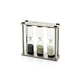 Teatimer 3fach Edelstahl 2/3/5 Min.